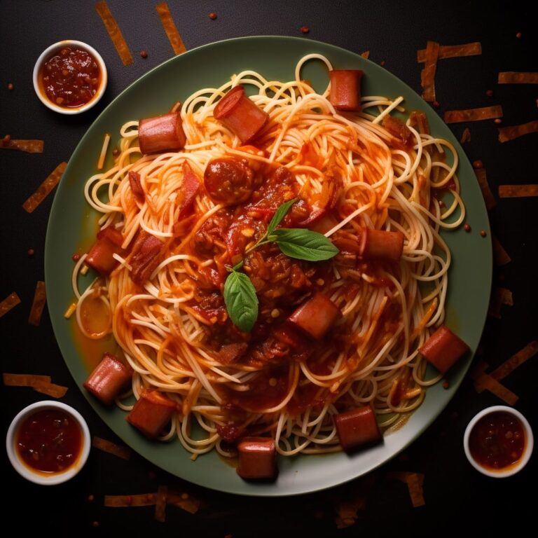 How to Make Spaghetti With Hot Dogs