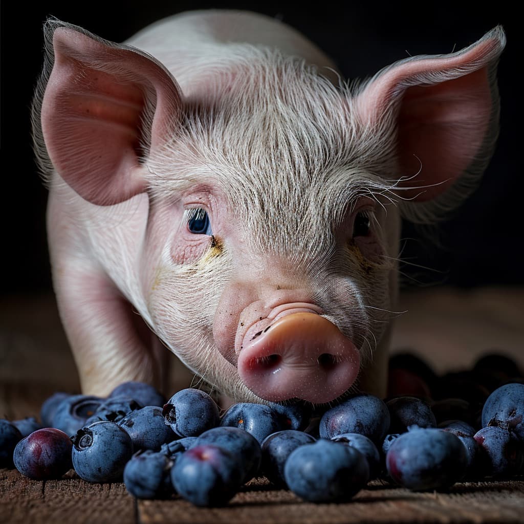 Can Pigs Eat Blueberries?