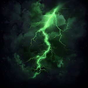 What Does Green Lightning Mean?