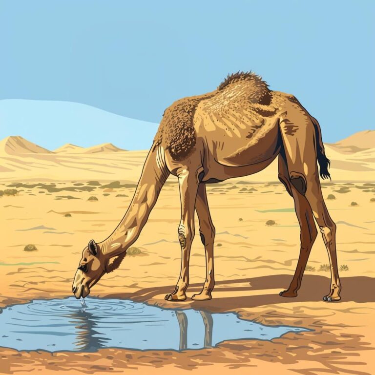 How Much Water Do Camels Drink?