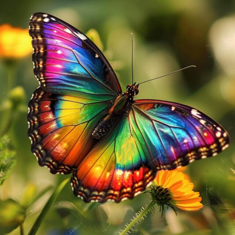 Do Rainbow Butterflies Exist?