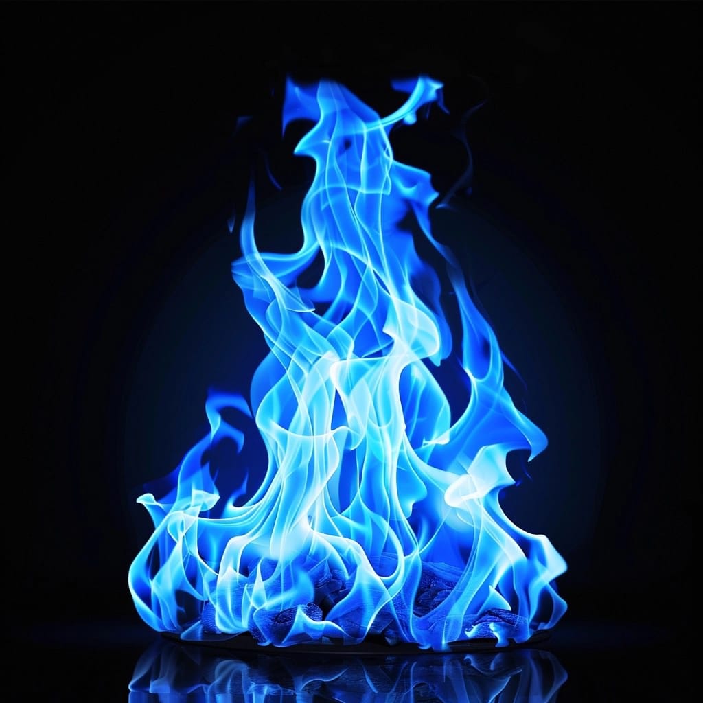 What Causes Blue Fire?