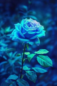 The Spiritual Meaning of Blue Roses | Sarai Chinwag