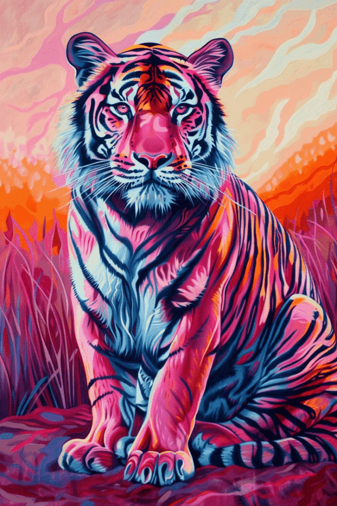 What Do Pink Tigers Symbolize?