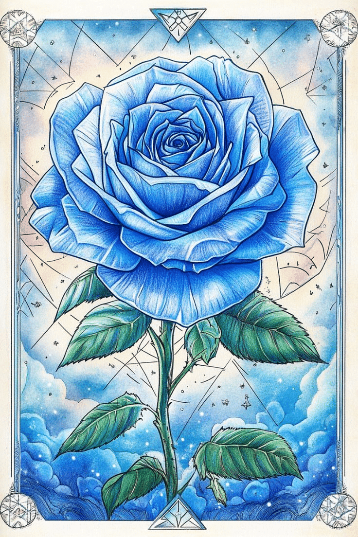 The Spiritual Meaning of Blue Roses | Sarai Chinwag