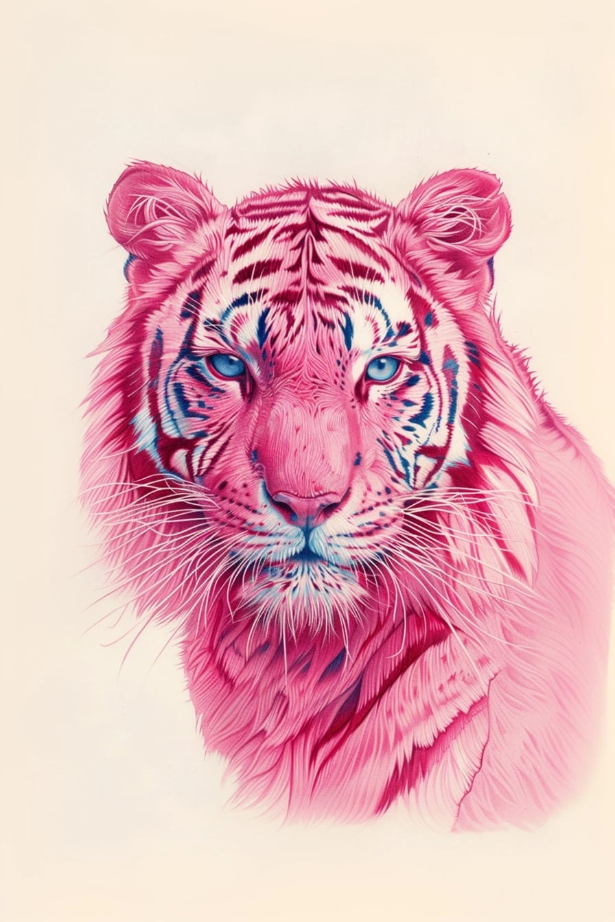 What Do Pink Tigers Symbolize?