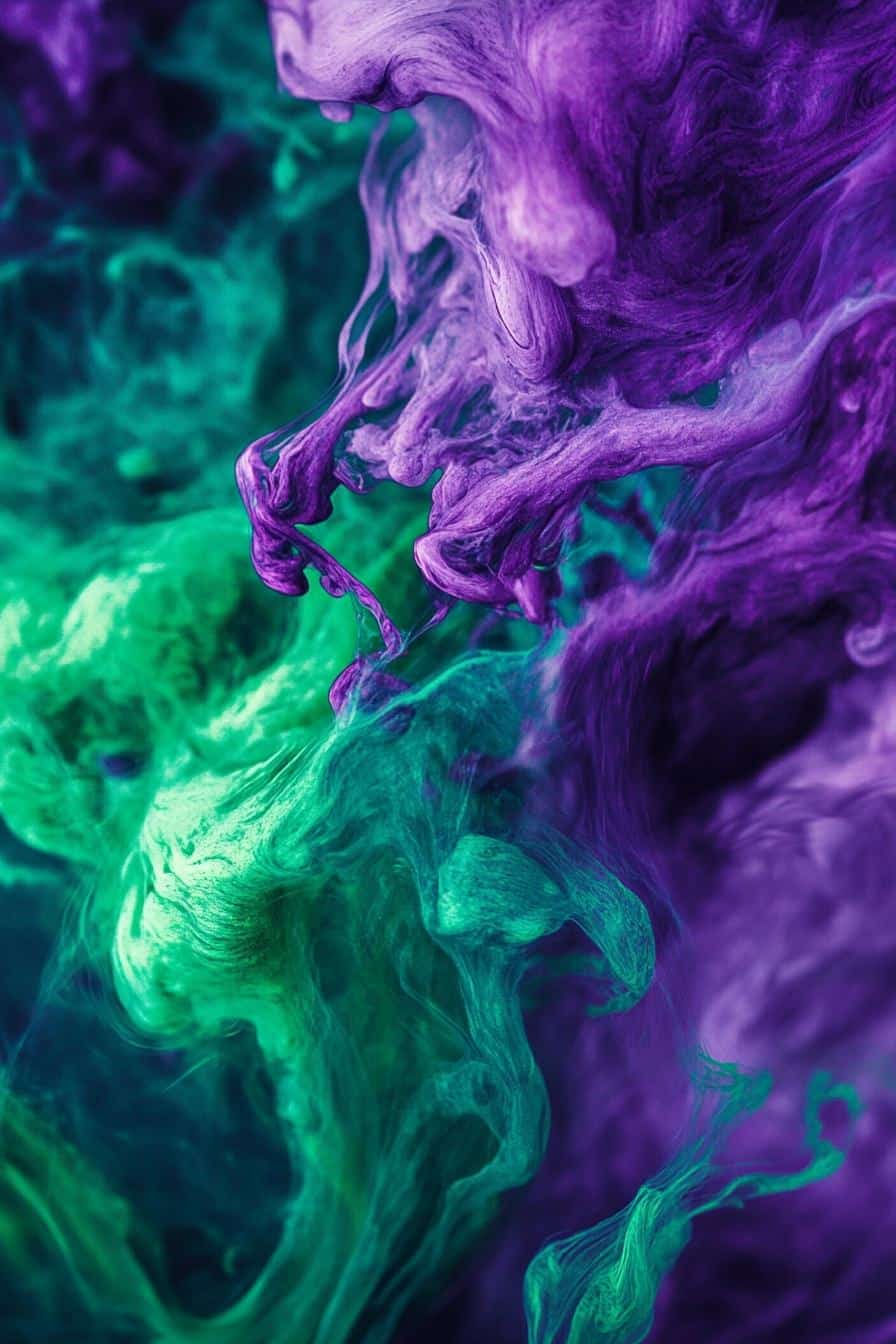 What Happens If You Mix Purple and Green?