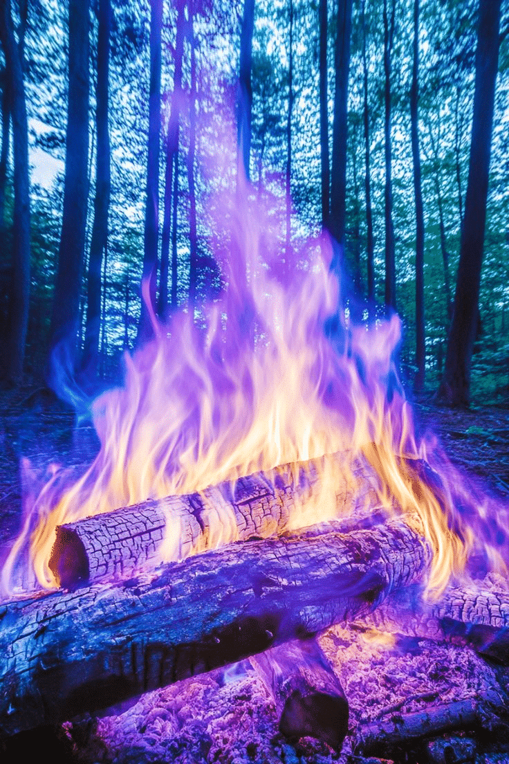 How Hot Is Purple Fire? | Sarai Chinwag