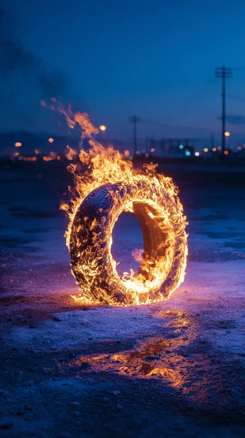 Are Tires a Fire Hazard? | Sarai Chinwag