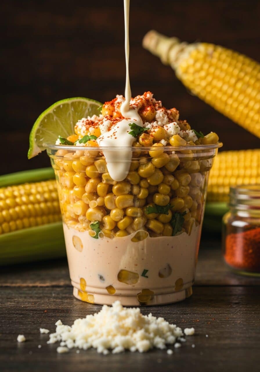 How to Make Elote in a Cup (Mexican Street Corn Off the Cob) | Sarai ...